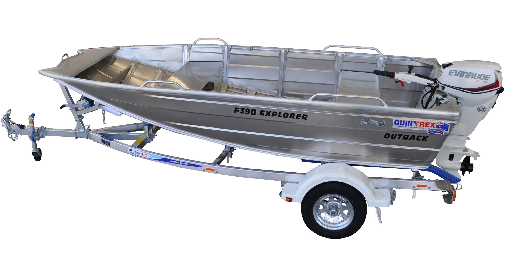 Quintrex Explorer - Aluminium Boat Range