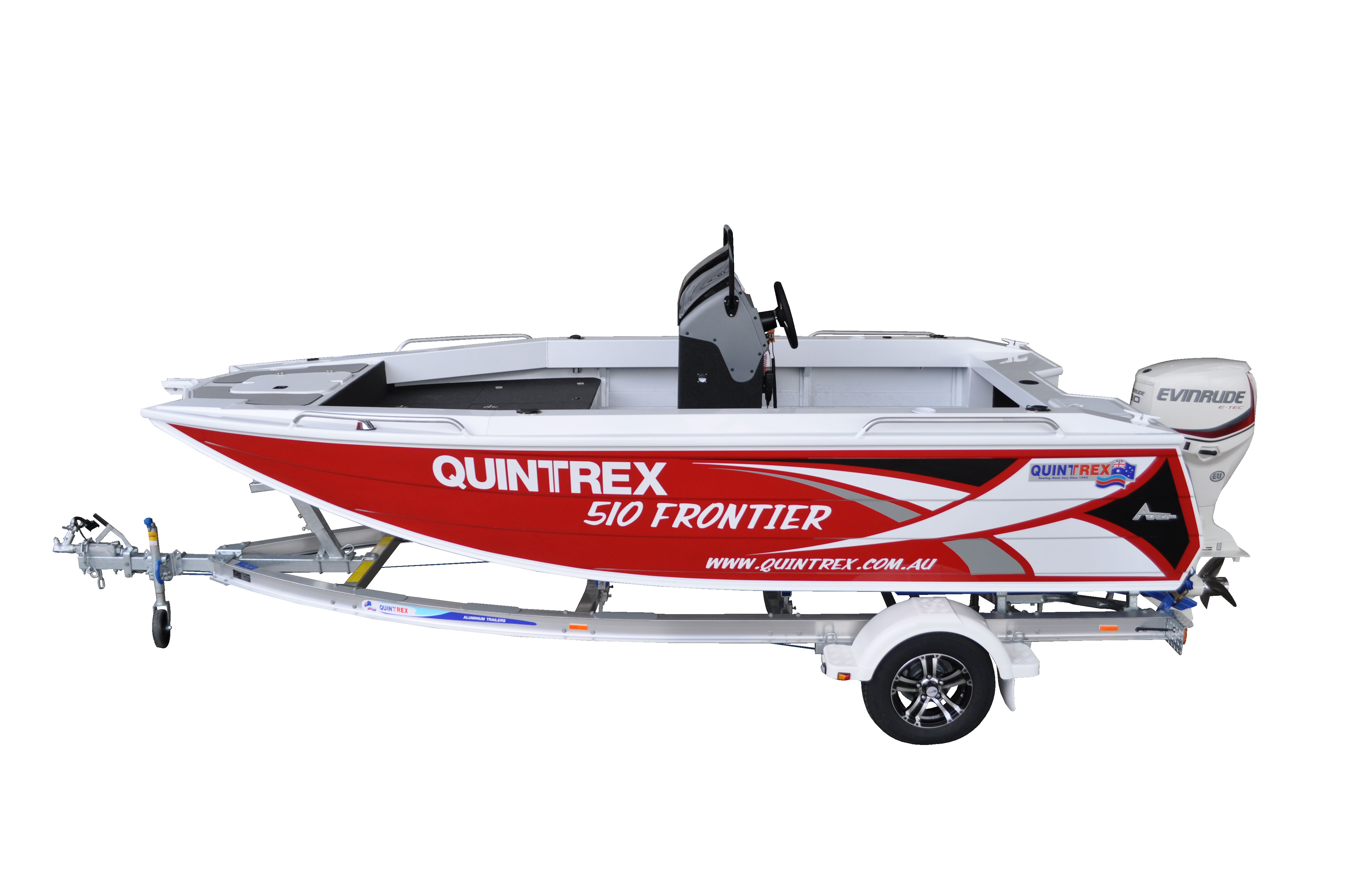 Quintrex Frontier - Aluminium Boat Range