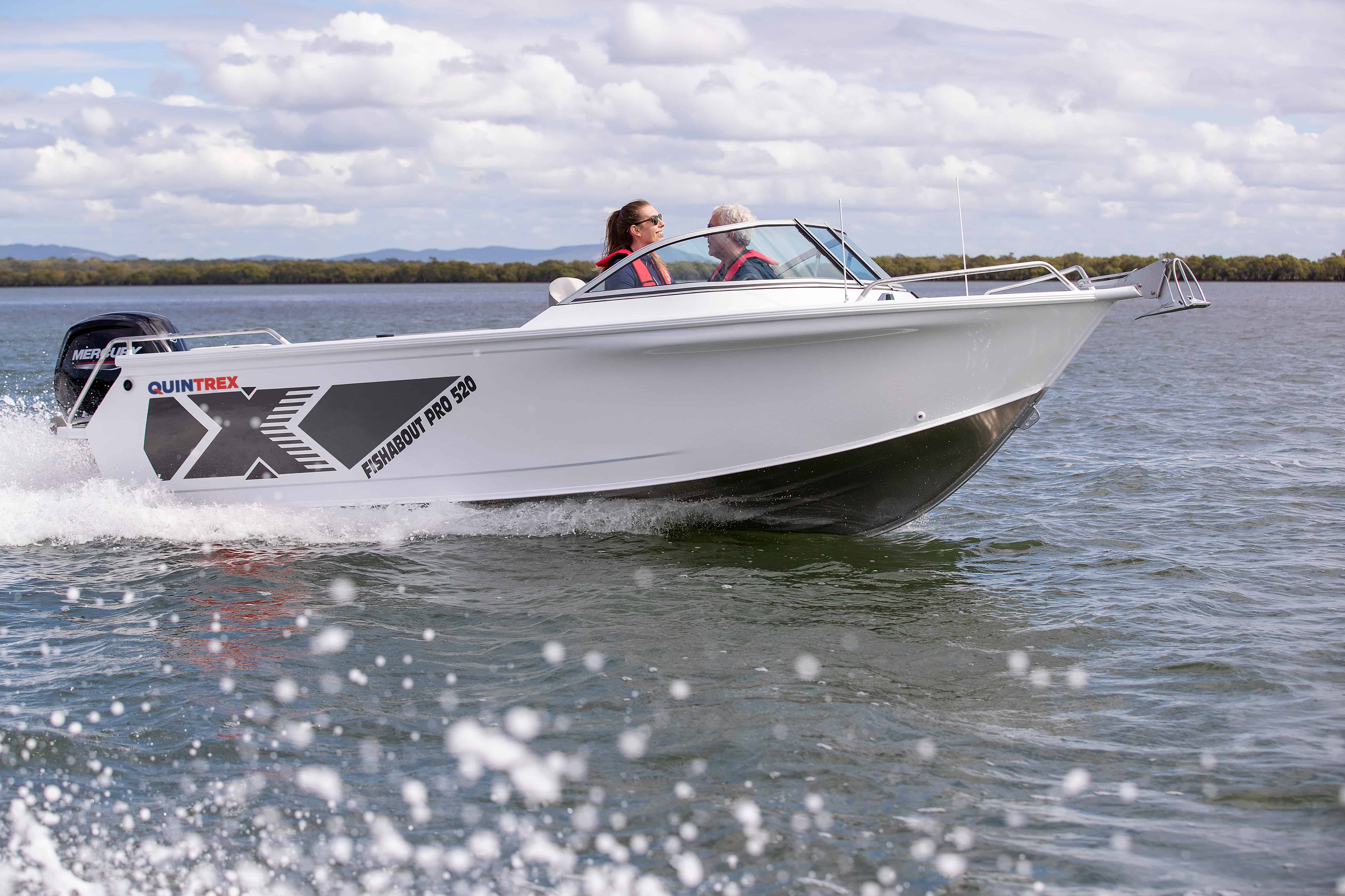 Quintrex 430 Fishabout - Aluminium Boat Range