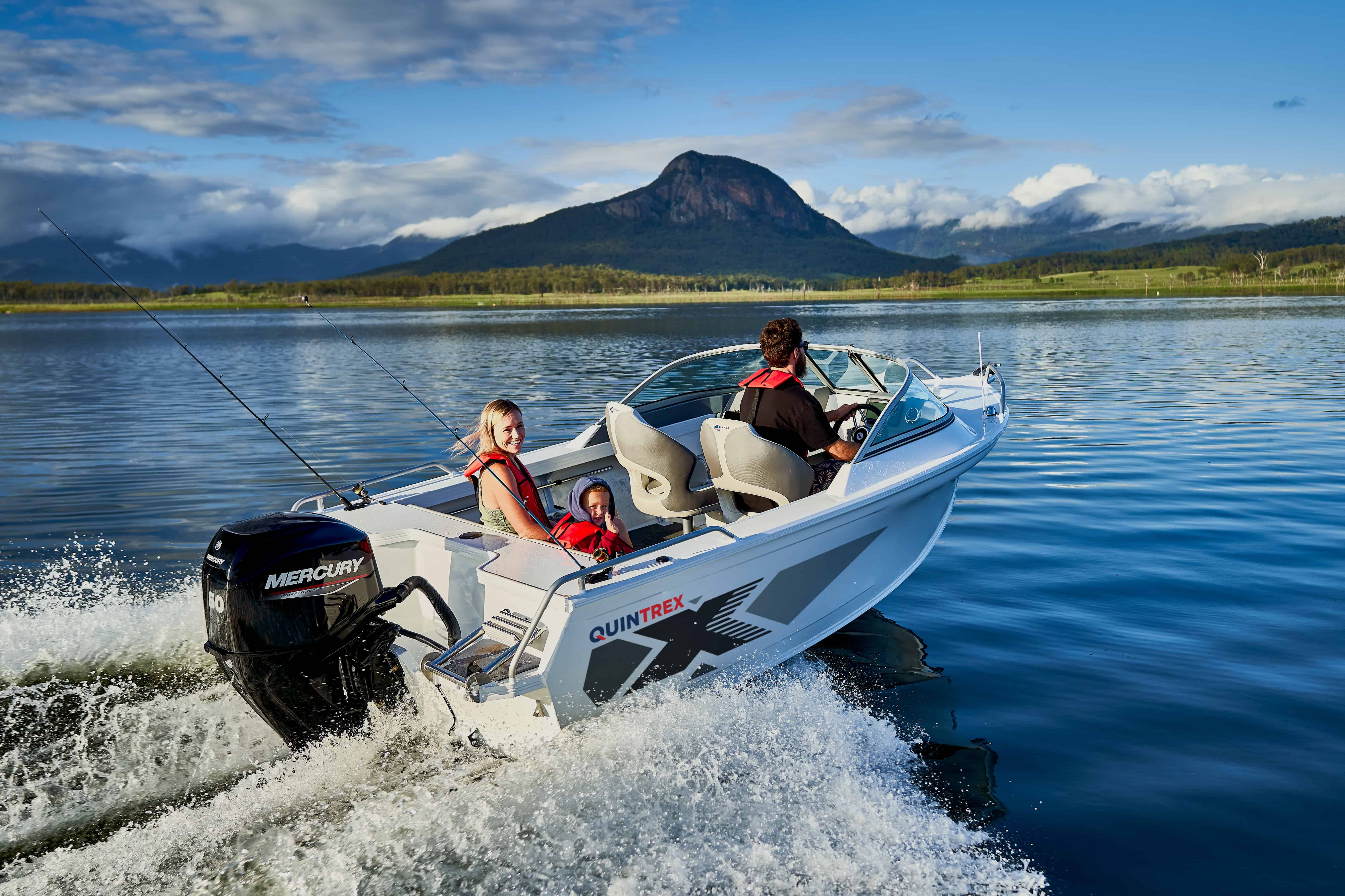 Quintrex 430 Fishabout - Aluminium Boat Range