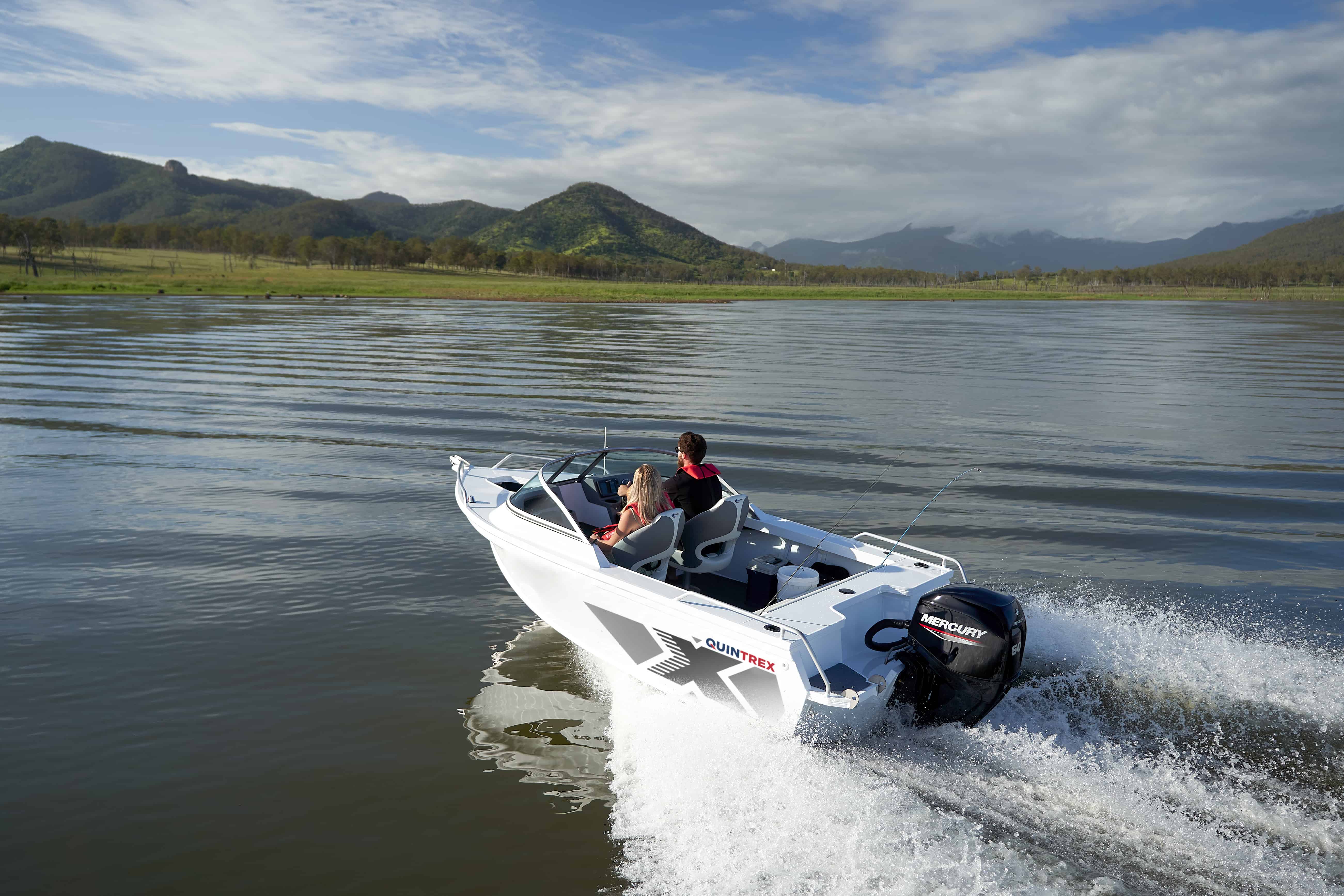 Quintrex 430 Fishabout - Aluminium Boat Range
